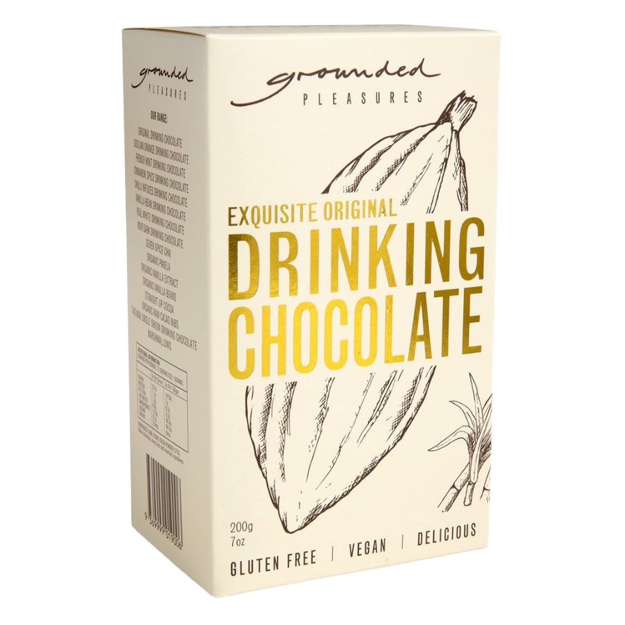 Grounded Pleasures Original Drinking Chocolate 200G - Dry goods | Oasis