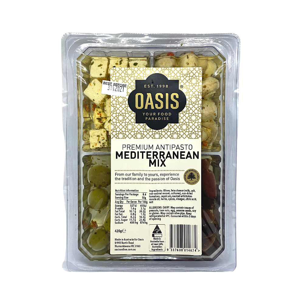 premium mediterranean mix 420g - | Oasis