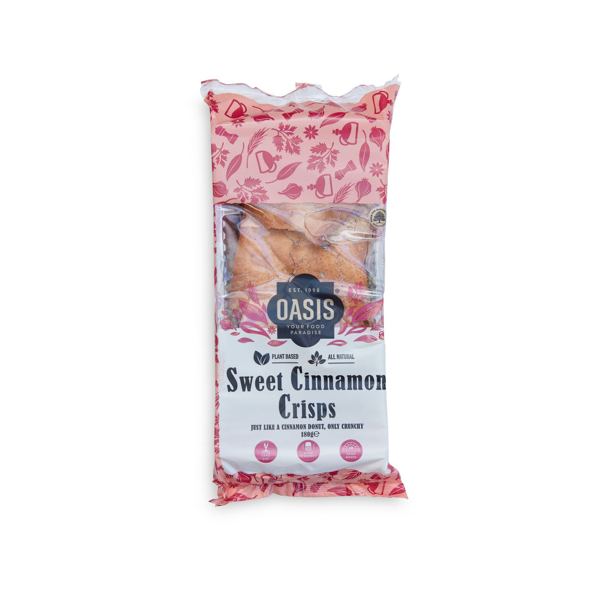 Oasis sweet cinnamon crisps 160g - bread | Oasis